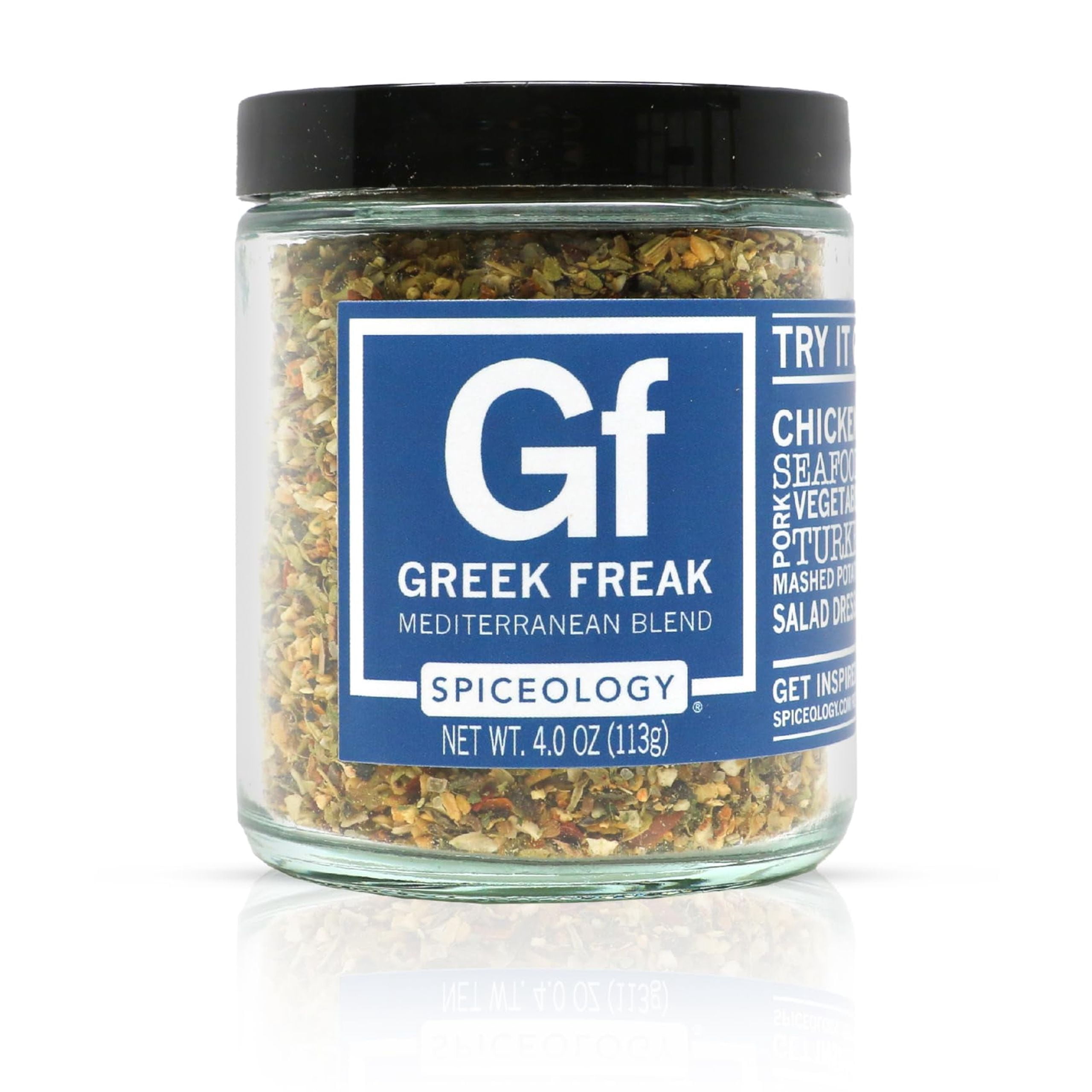 Spiceology - Greek Freak BCF26 Mediterranean Seasoning - Greek Herbs ...