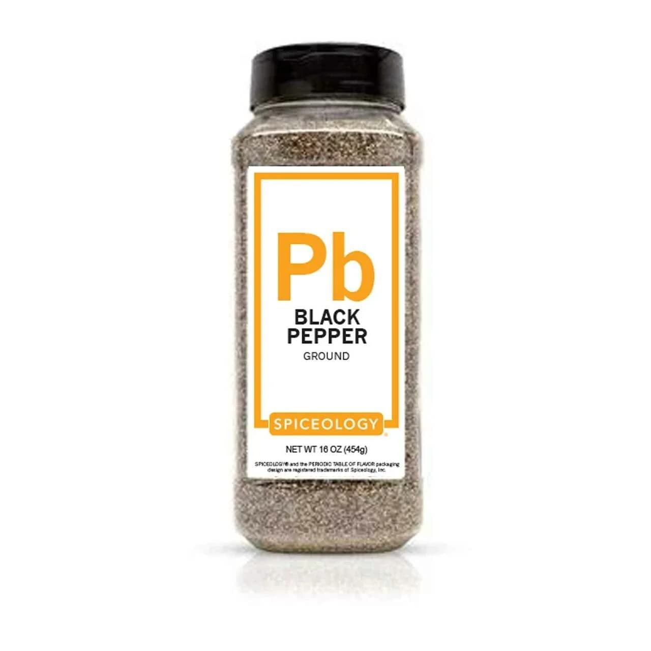 Spiceology - Ground Black AIF4 Pepper - Fine Table Grind - For Pork ...