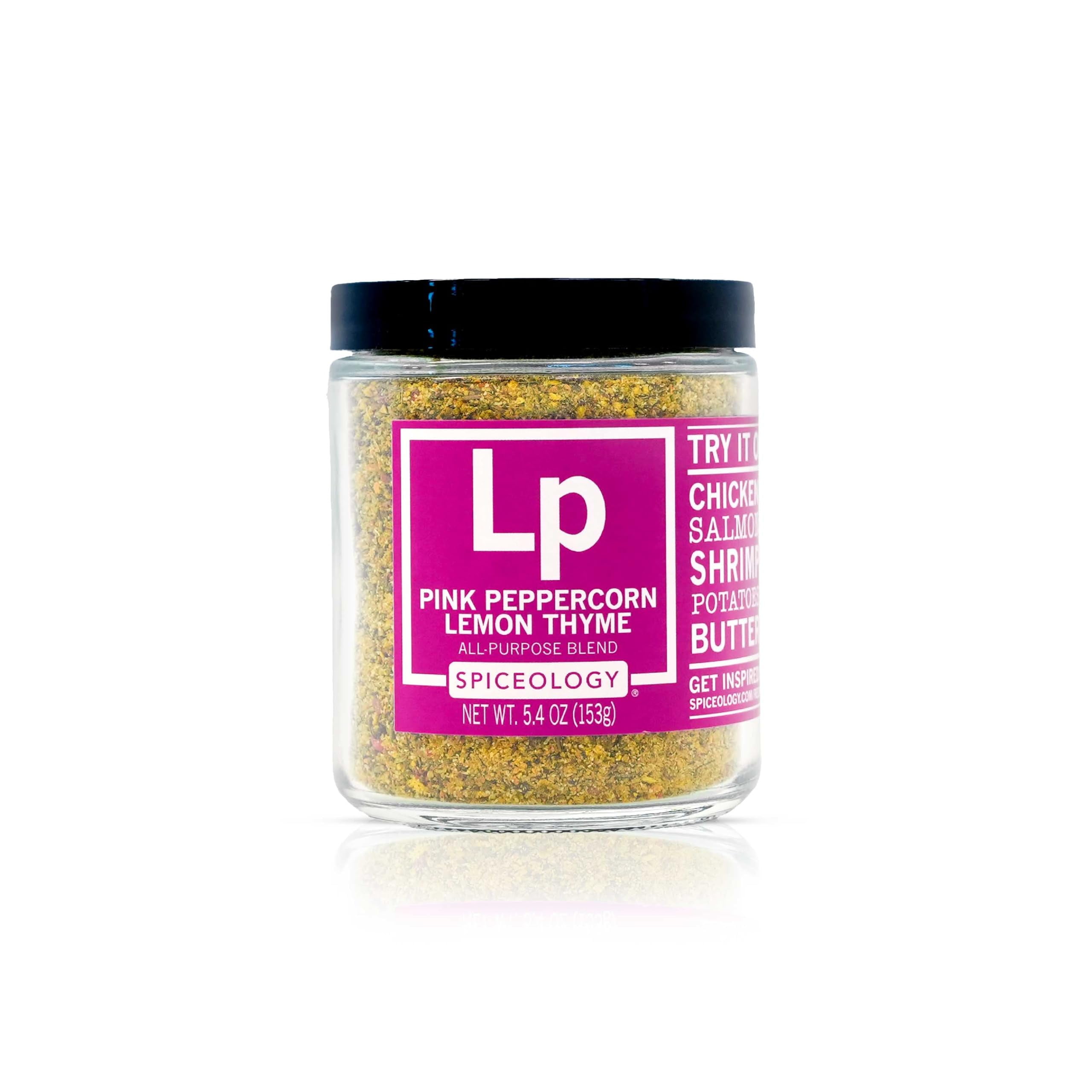 Spiceology - Pink Peppercorn Lemon Thyme All-Purpose MHD1Blend - Lemon ...