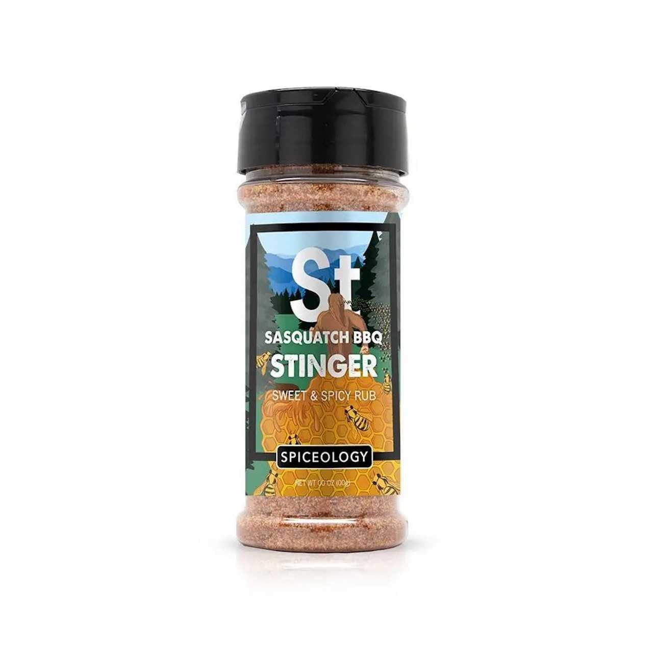 Sasquatch BBQ Stinger Sweet and Spicy Rub 2.8 oz - Walmart.com
