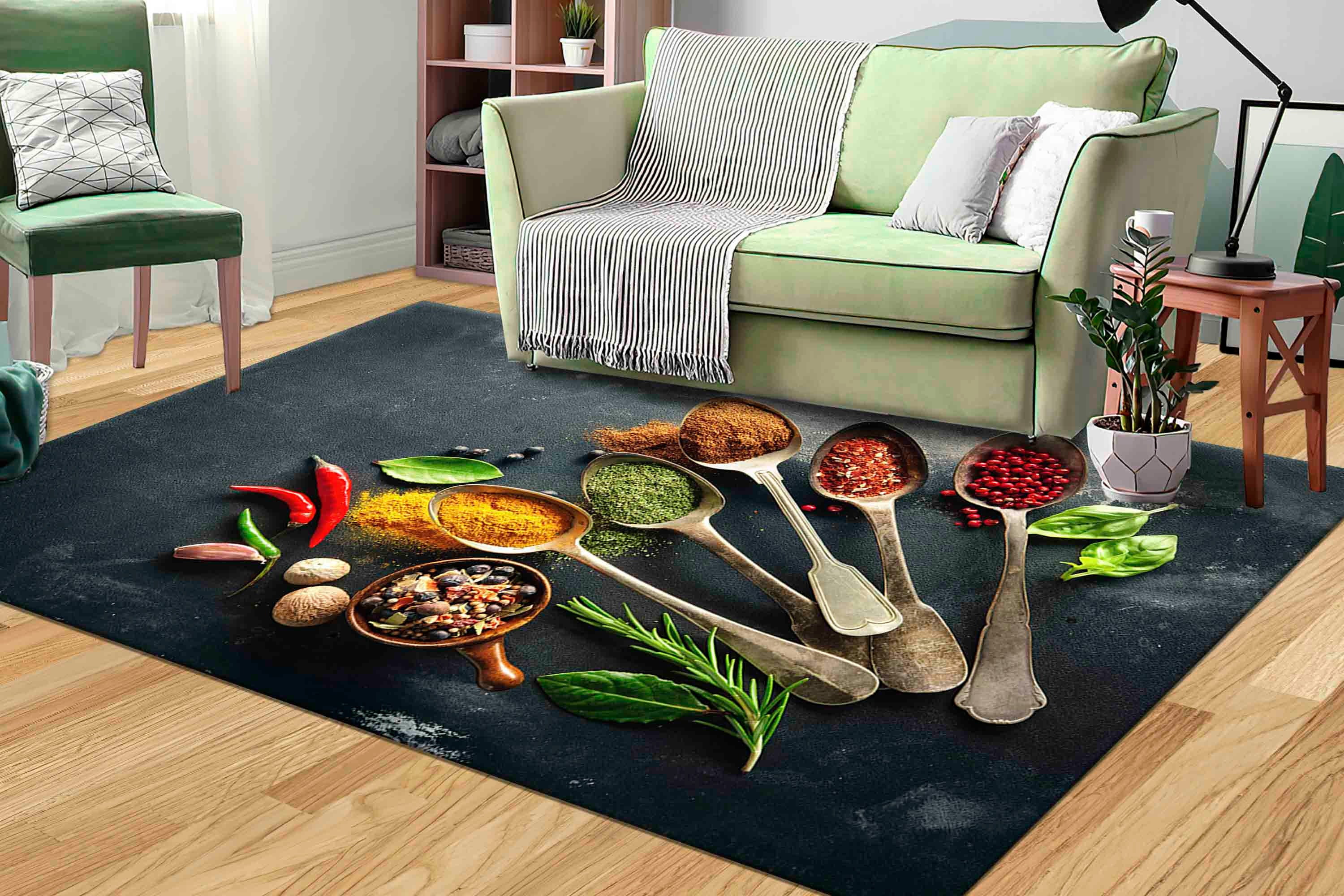 Spices Rugs, Runner Rug, Dining Room Rugs, Modern Rugs, Indian Spices ...