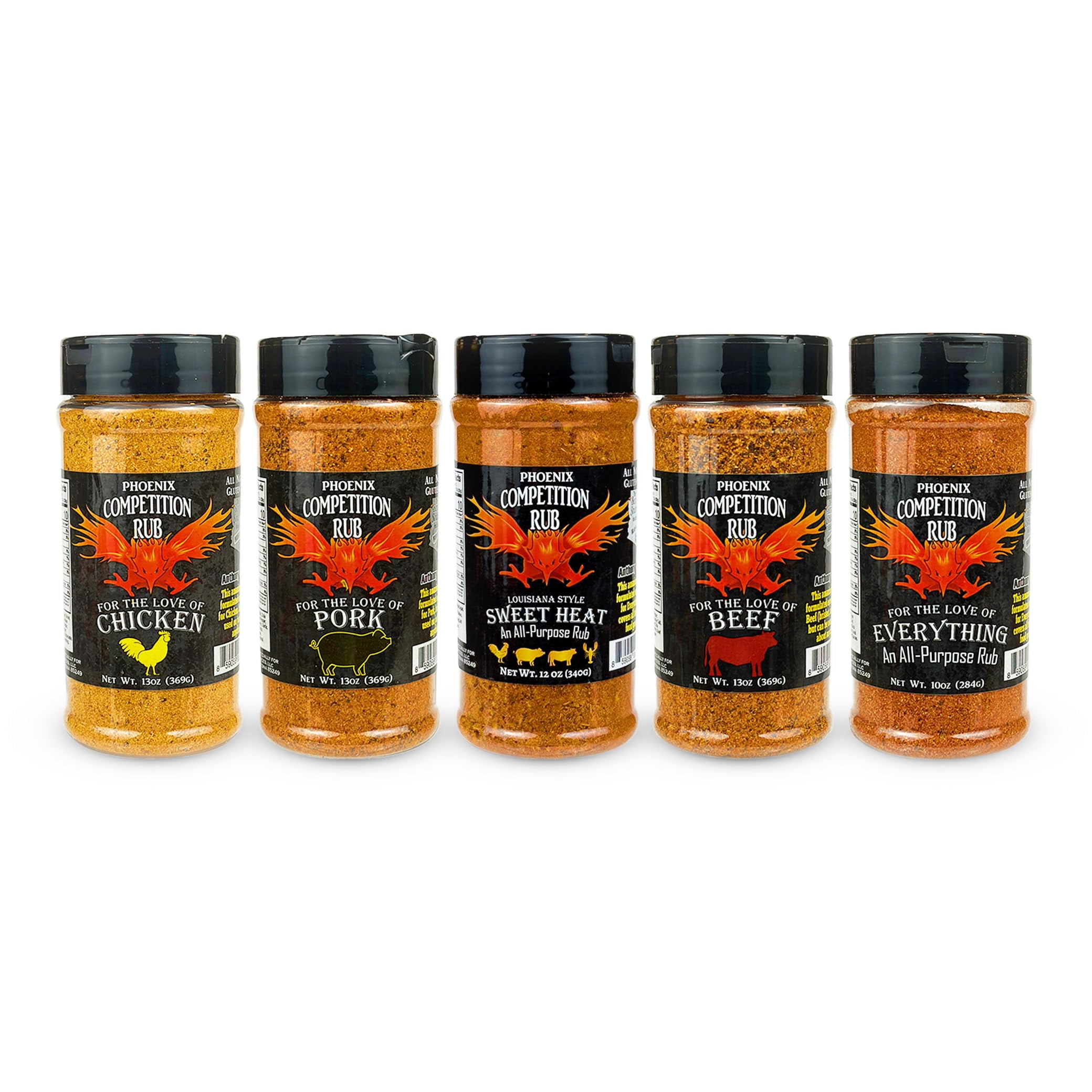 Spices - SAF21 Rub 5-Pack. This package Spices Chicken, each crafted to ...