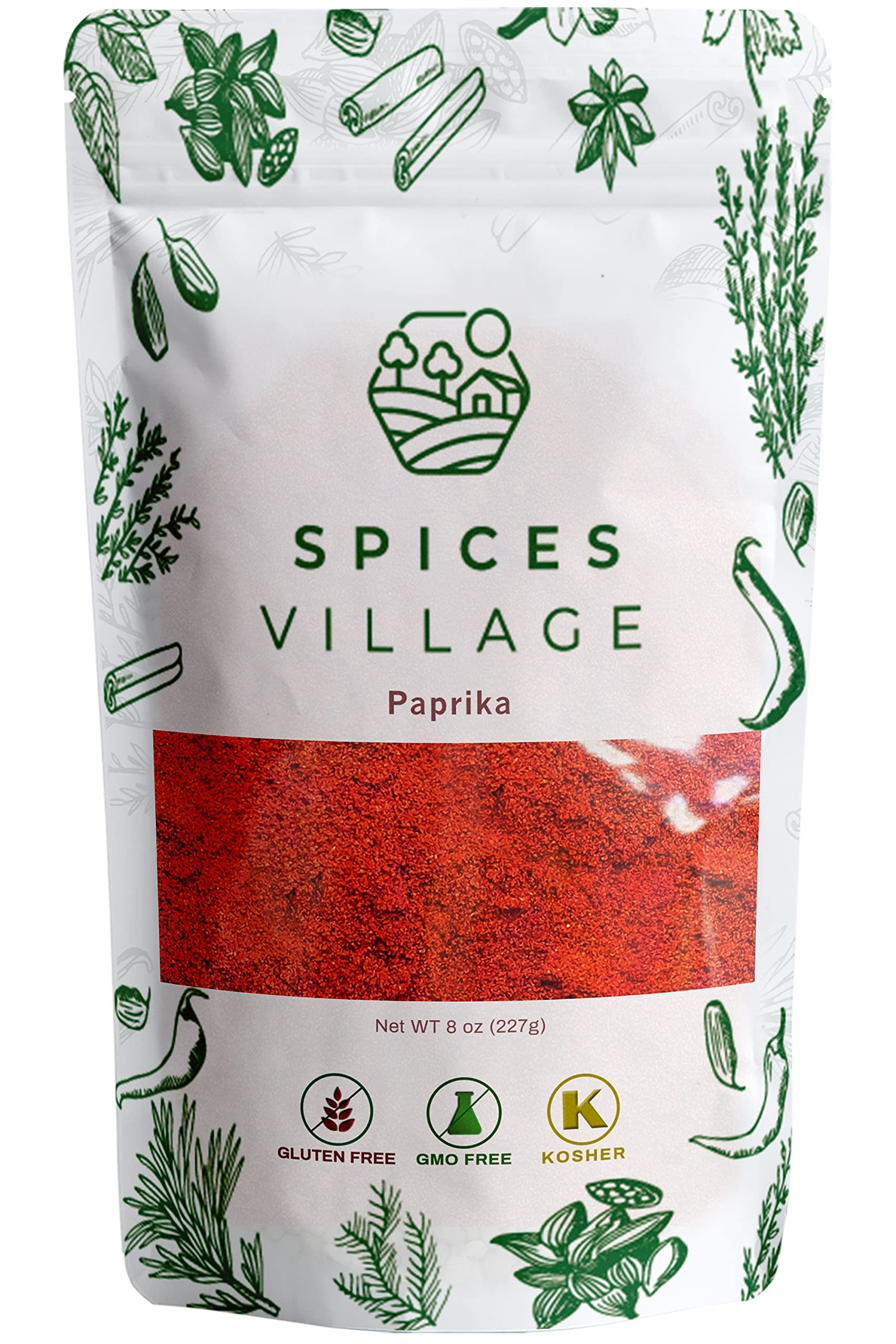 Spices Village Paprika Powder (8 oz), Sweet, H2FSDFlavorful Spice ...