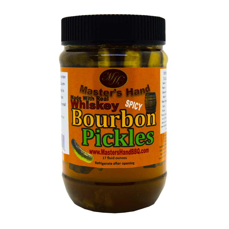 Spicy Bourbon Pickles (With Real Whiskey) 16oz - Walmart.com