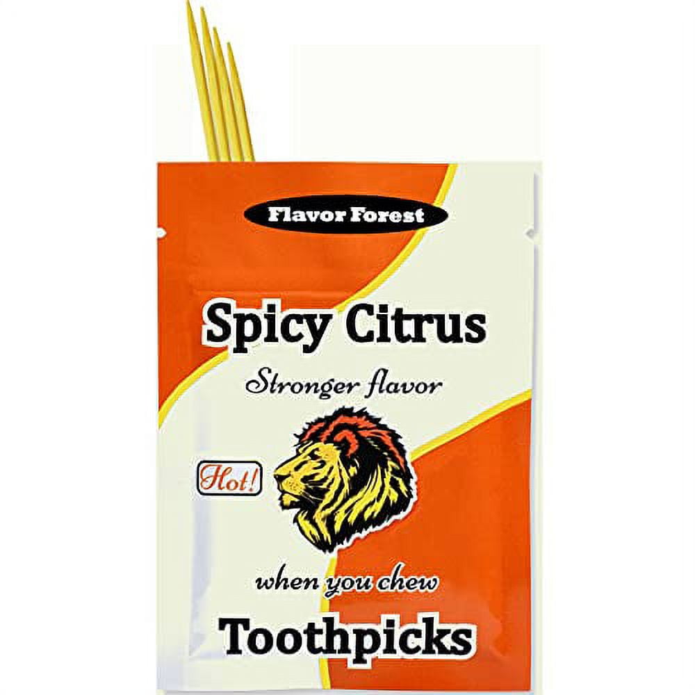 Spicy Citrus Flavored Cinnamon Toothpicks - 100ct - Walmart.com