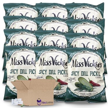 Wittbizz Snacks Bundles Ms Vickies Spicy Dill Pickle Kettle Cooked 1 ...