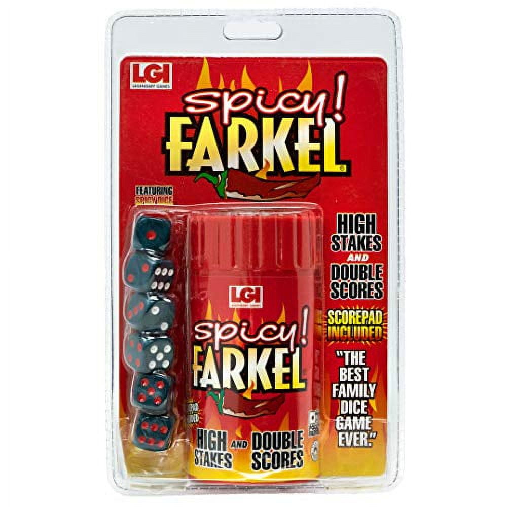 Spicy Farkel: Lucky Family Fun Dice Game - Walmart.com