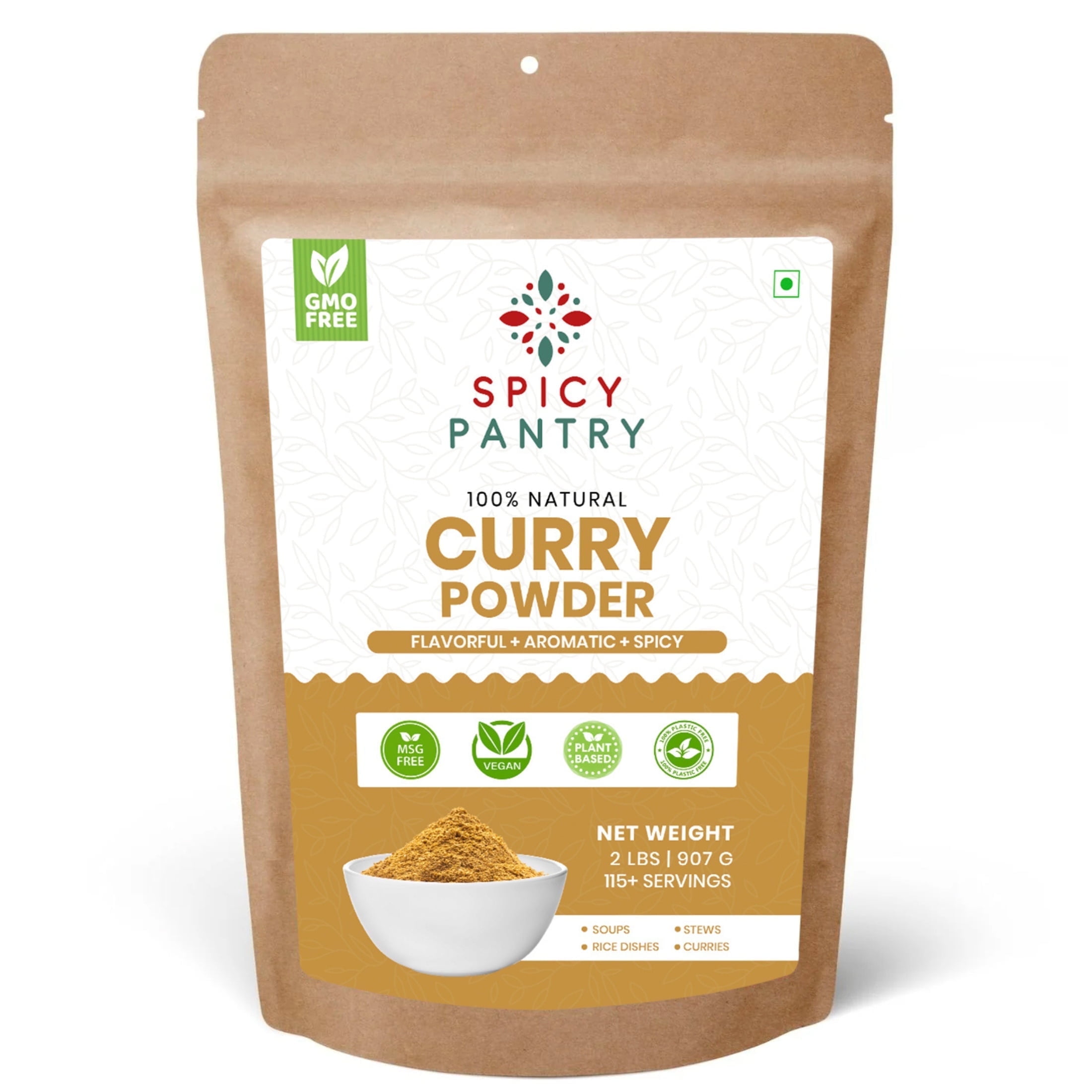 Spicy Pantry Curry Powder – 2lbs, Mild Indian Spice Blend, Perfect for ...