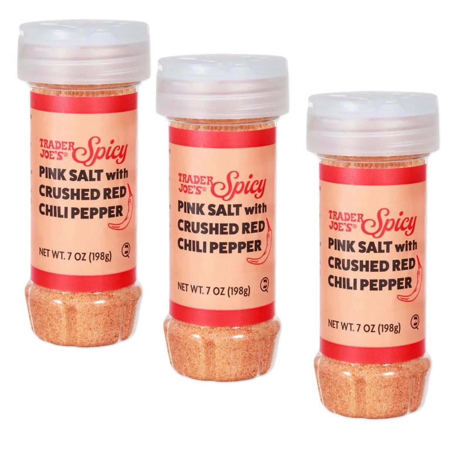 Spicy Pink Salt with Crushed Red Chili Pepper (pack of 3) - Walmart.com