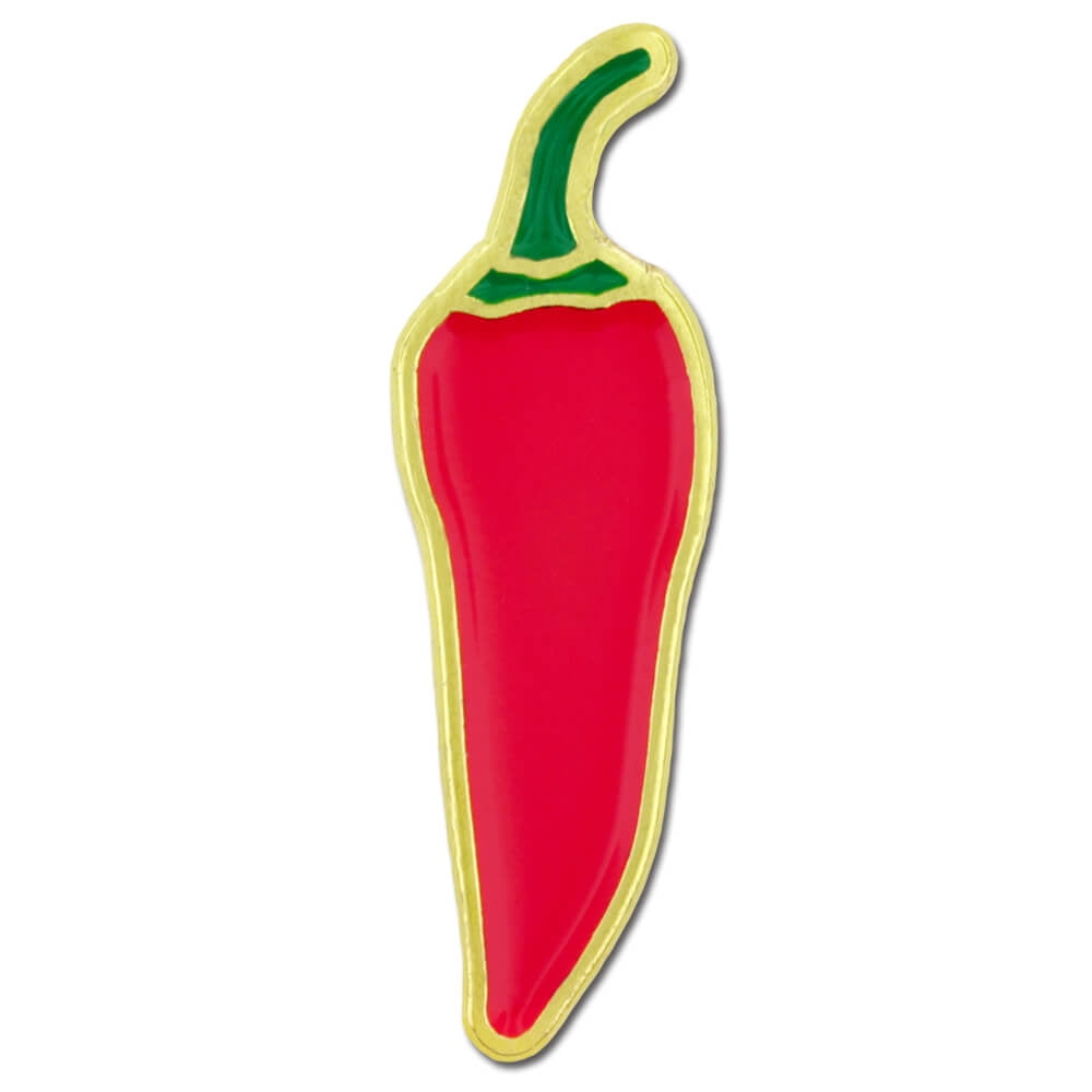 Spicy Red Chili Pepper Food Enamel Lapel Pin - Walmart.com