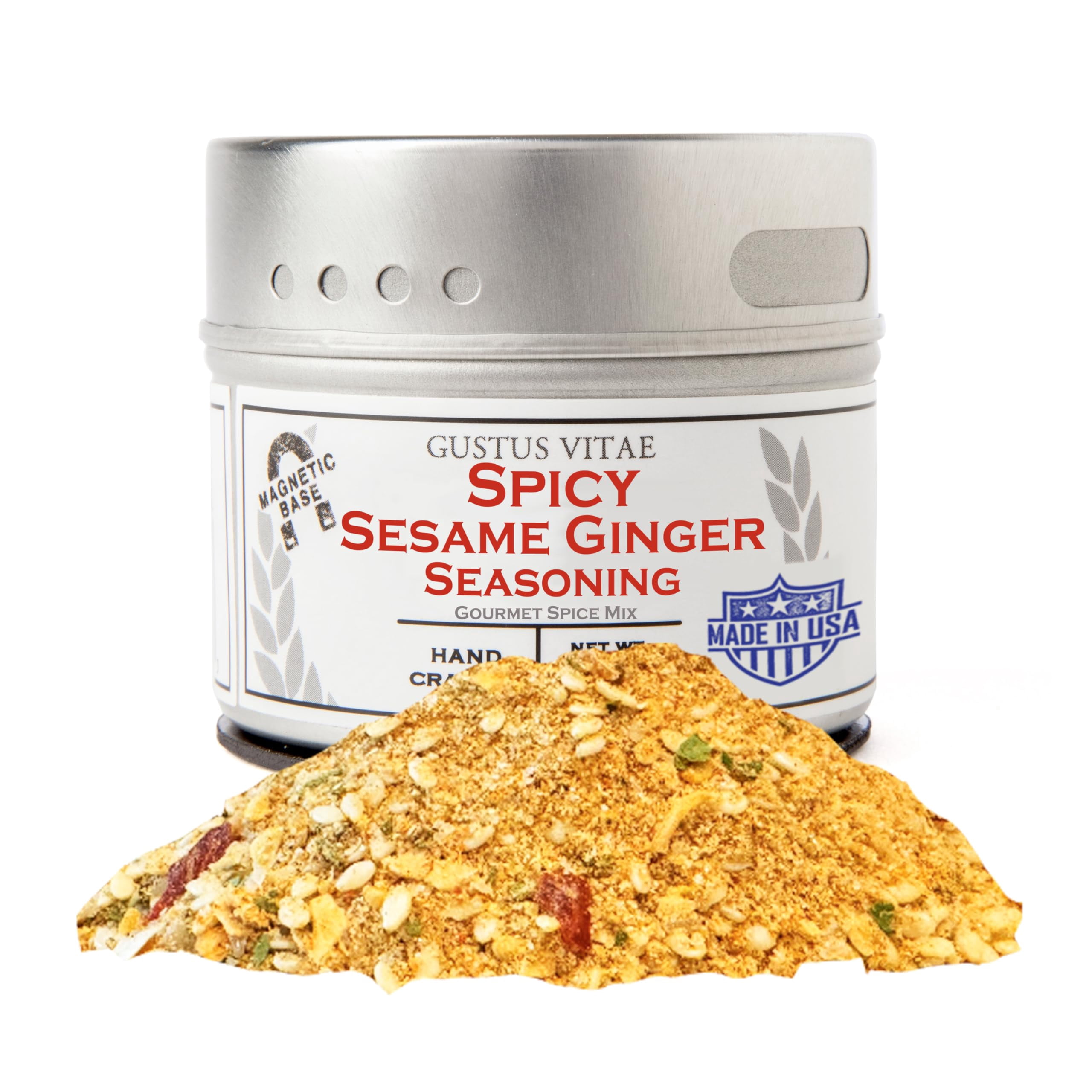 Spicy Sesame Ginger Seasoning WHF2 | All Natural | Non GMO | Hand ...