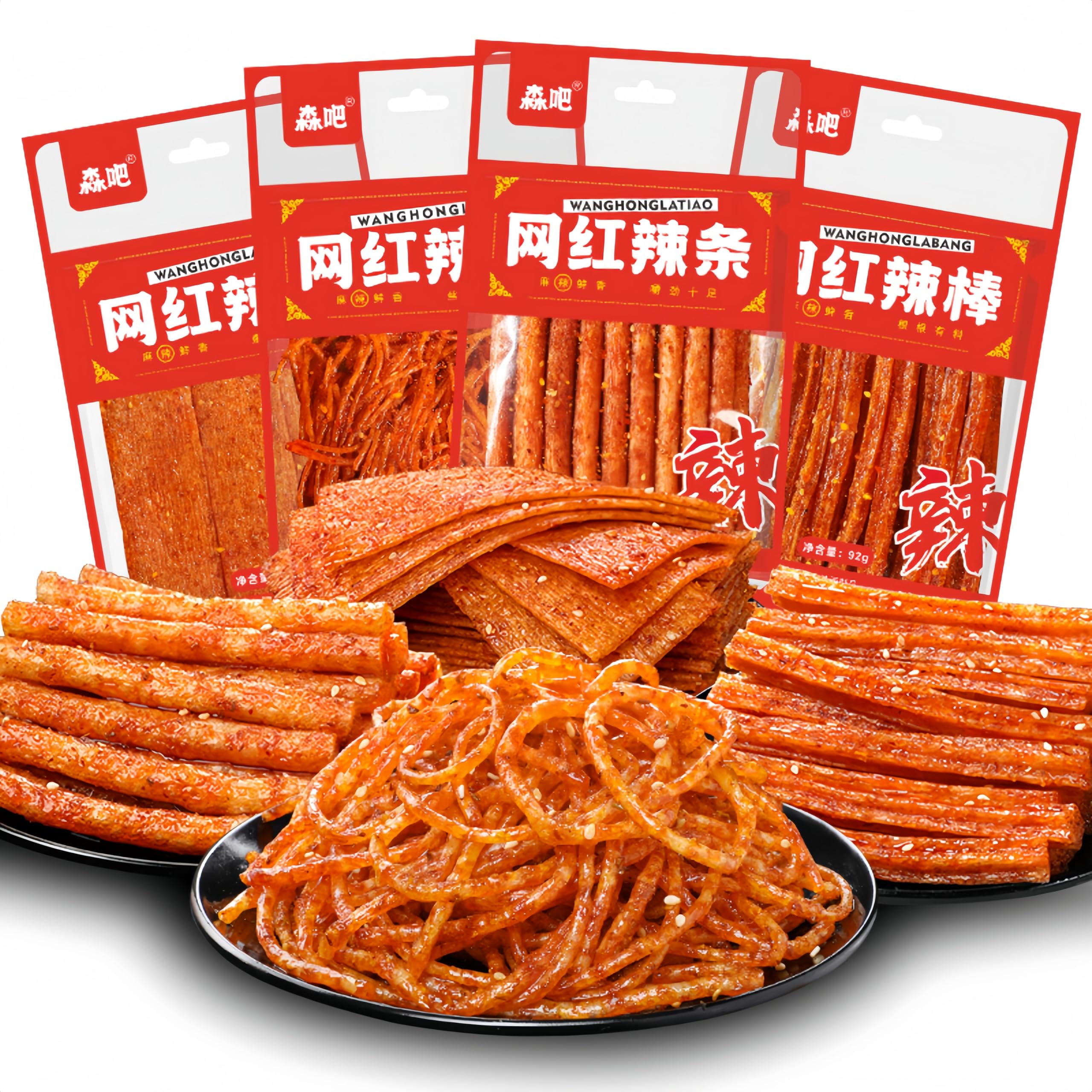 Spicy Strip Small Gluten KEF16 Latiao - Chinese Special Classic ...