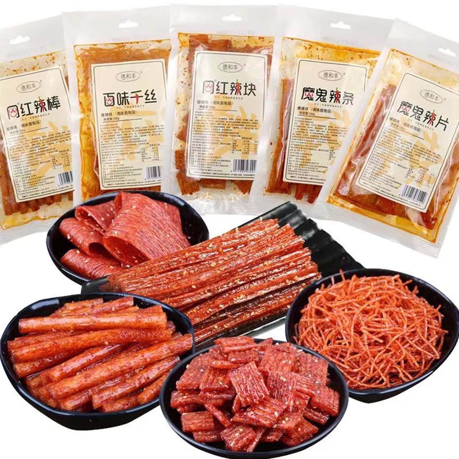 Spicy Strip Small Gluten OKA4 Spicy Strips Latiao Snack Food - Chinese ...