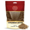 Spicy World Caraway Seeds 1 MDA05 LB Bulk Bag (16oz) | Premium Whole Caraway Seeds for Rye Bread ...
