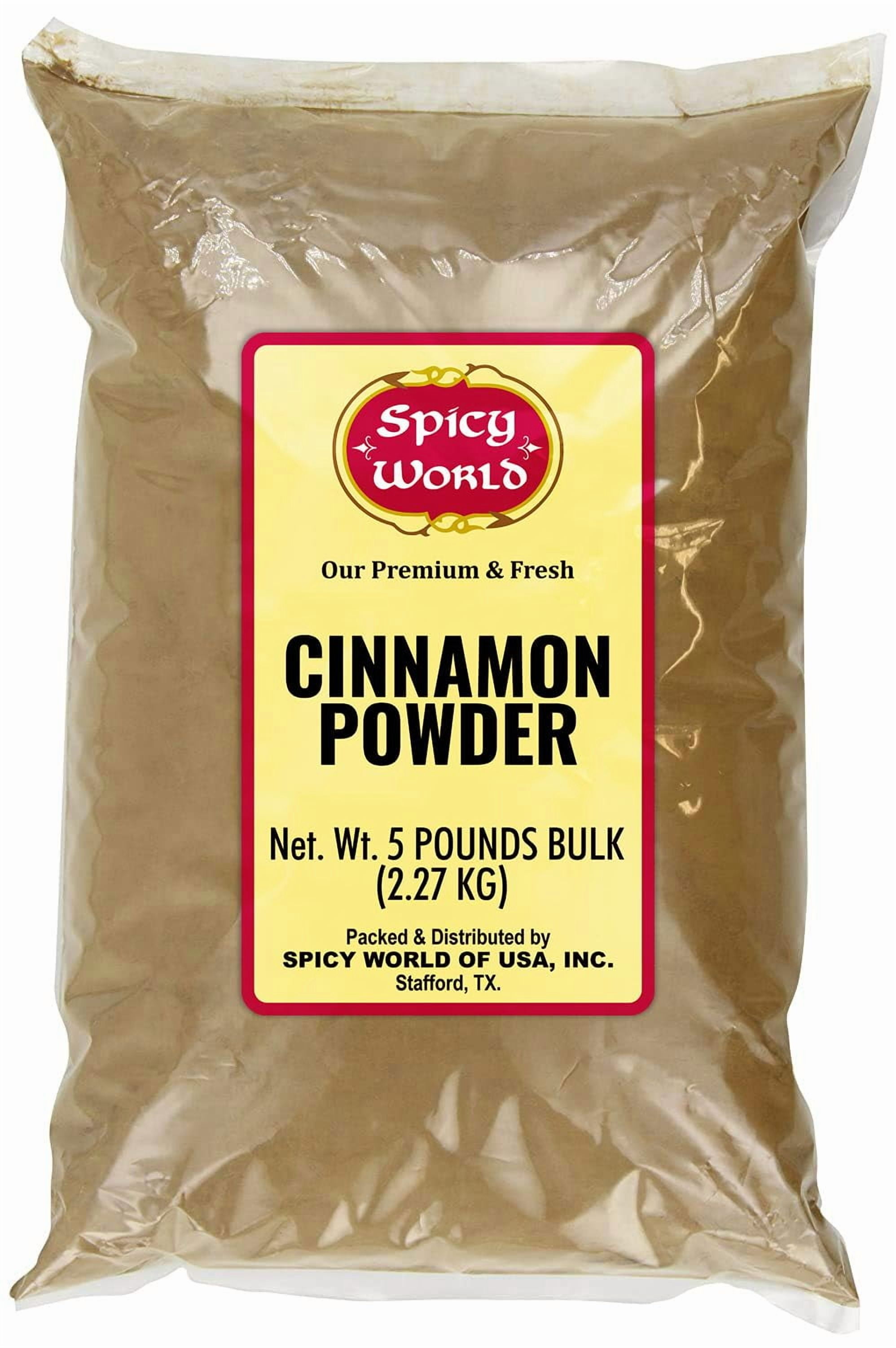 Spicy World Cinnamon Powder BCF26 5 LB Bag - Lab Tested for Lead ...