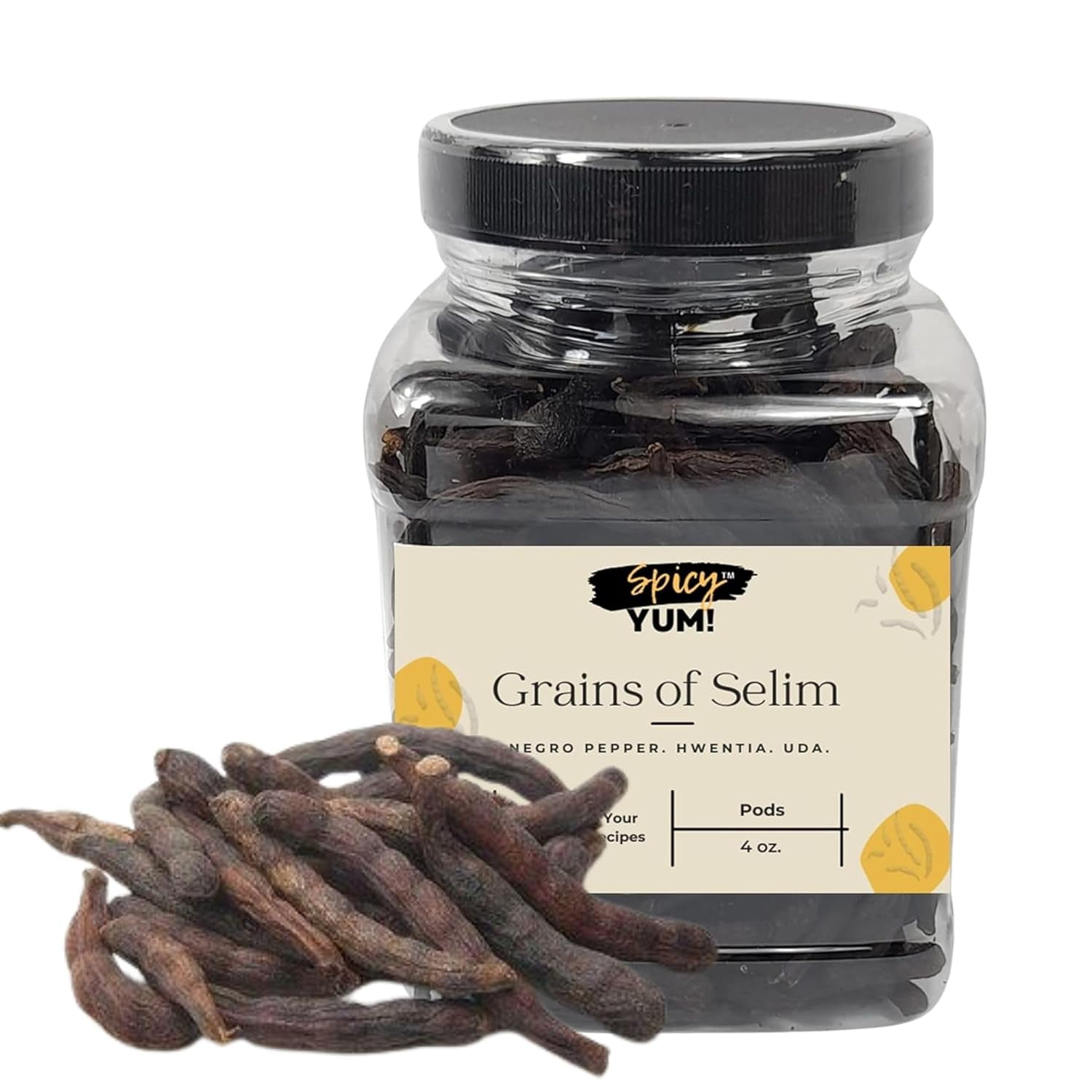 Spicy Yum! Grains Of Selim Spice- Hwentia, Uda, kimba, Kani, Kili ...
