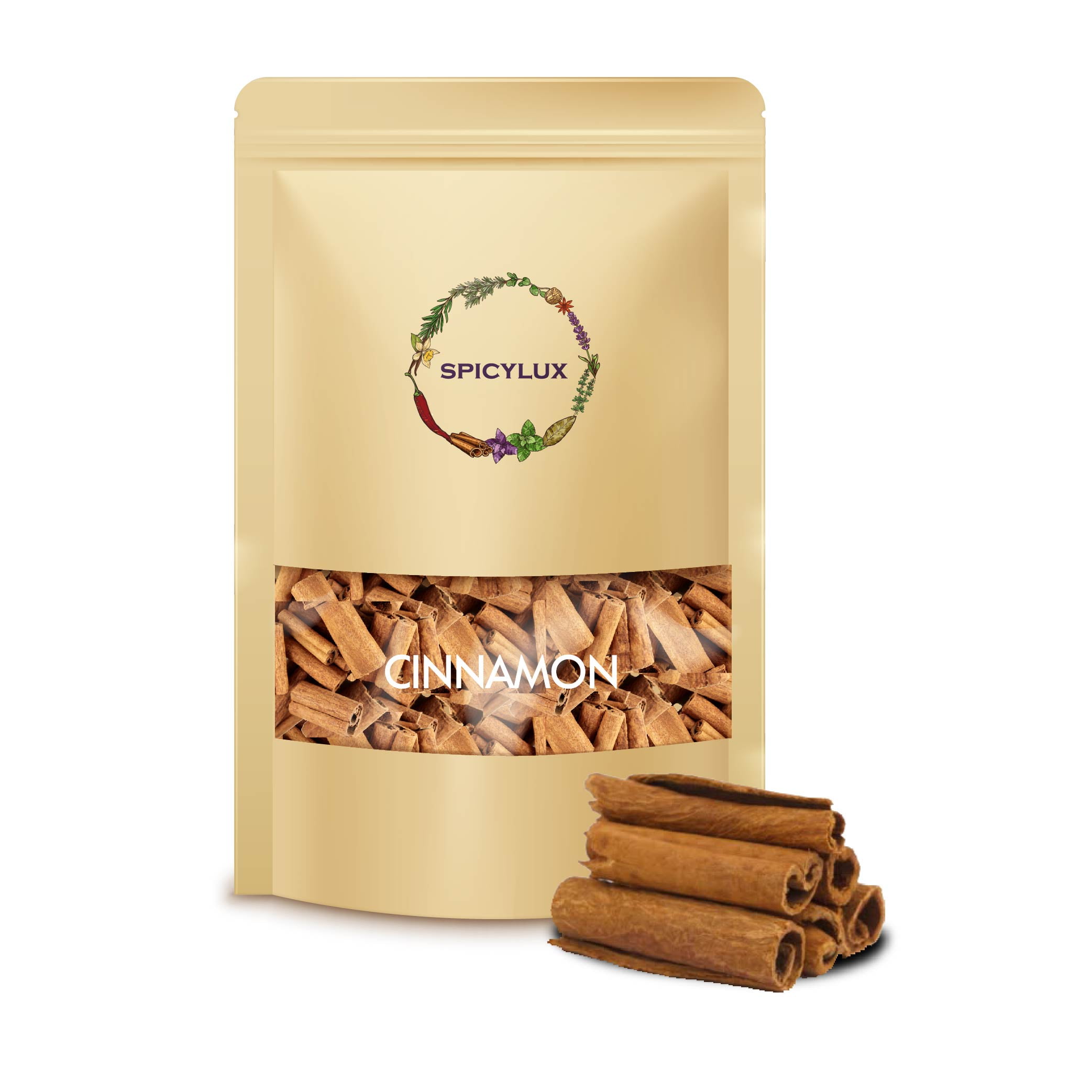 Spicylux 1" Cinnamon Sticks - 100% Natural Whole Ceylon Cinnamon, 8 OZ ...