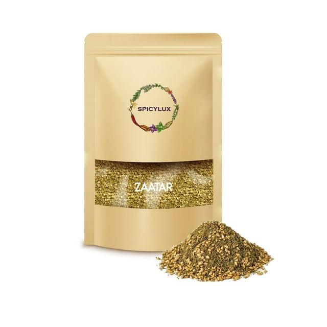 Spicylux Zaatar Seasoning - Green Za'atar Spice Mix - (Za'atar, zatar ...