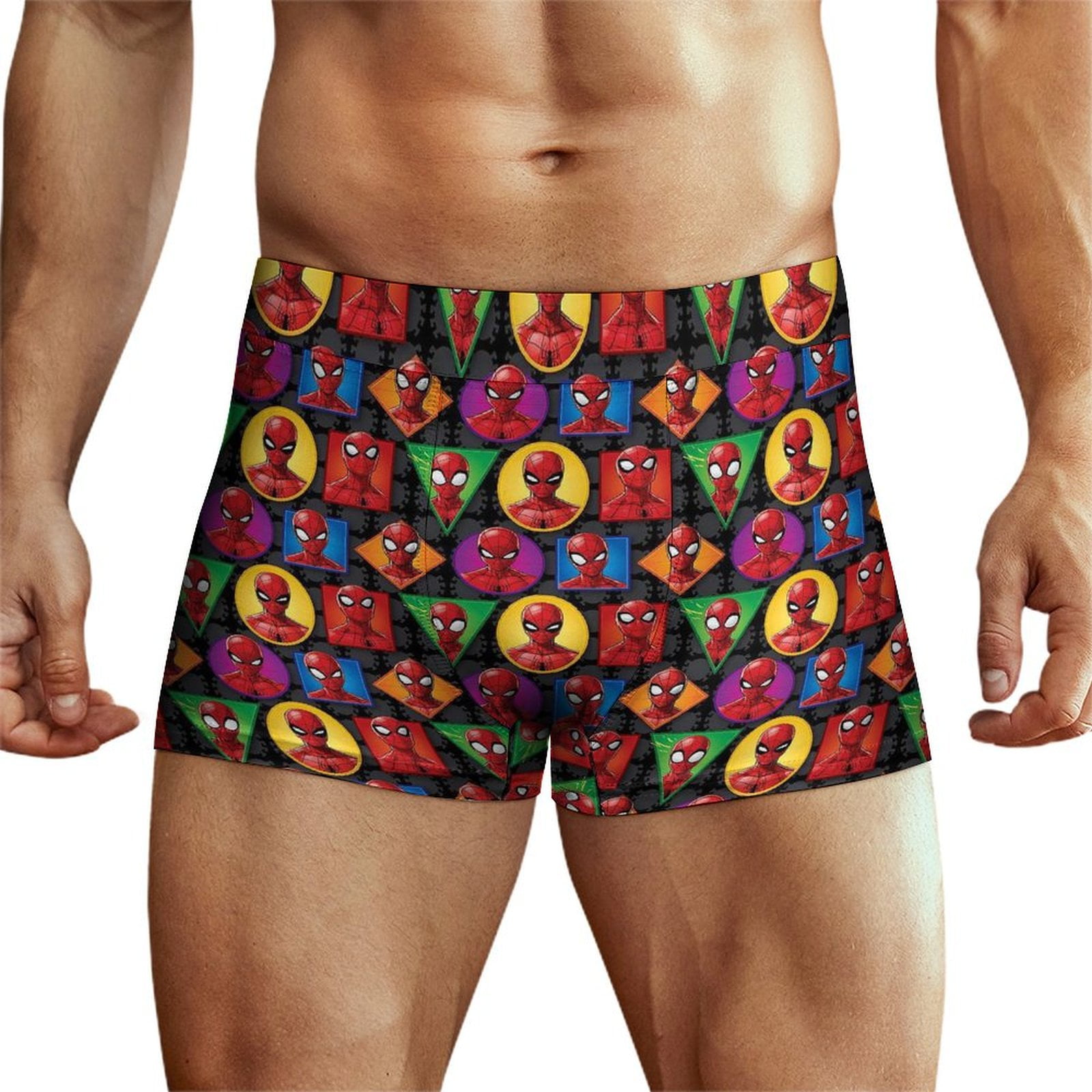 Spide-rman Men's Cartoon Boxer BriefsMens Underwear 3XL - Walmart.com
