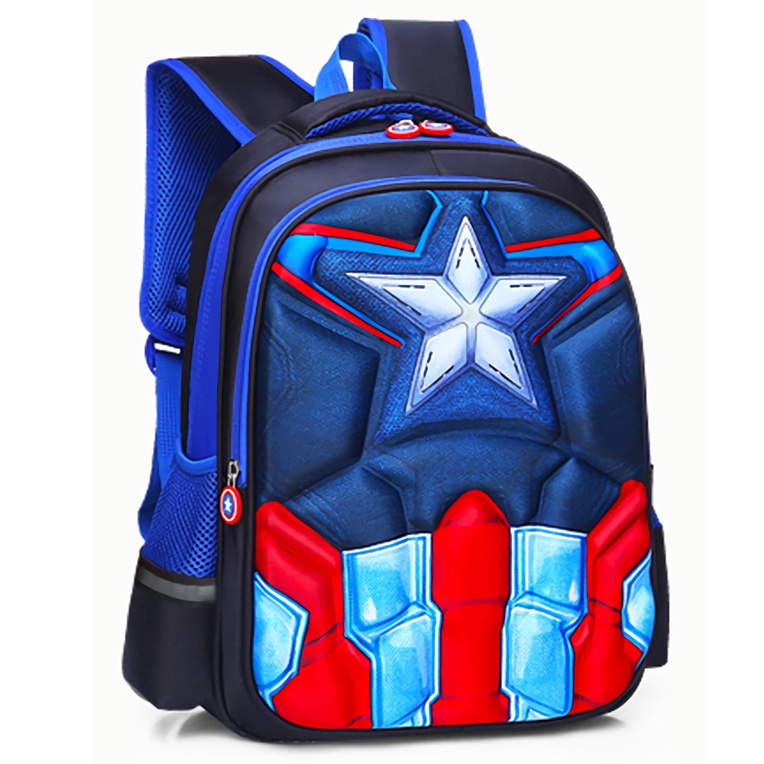 Spider Backpack Superhero School Bag for Boys Student Lightweight ...