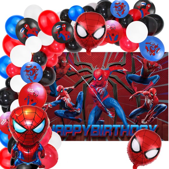 Spider Man Balloon Arch