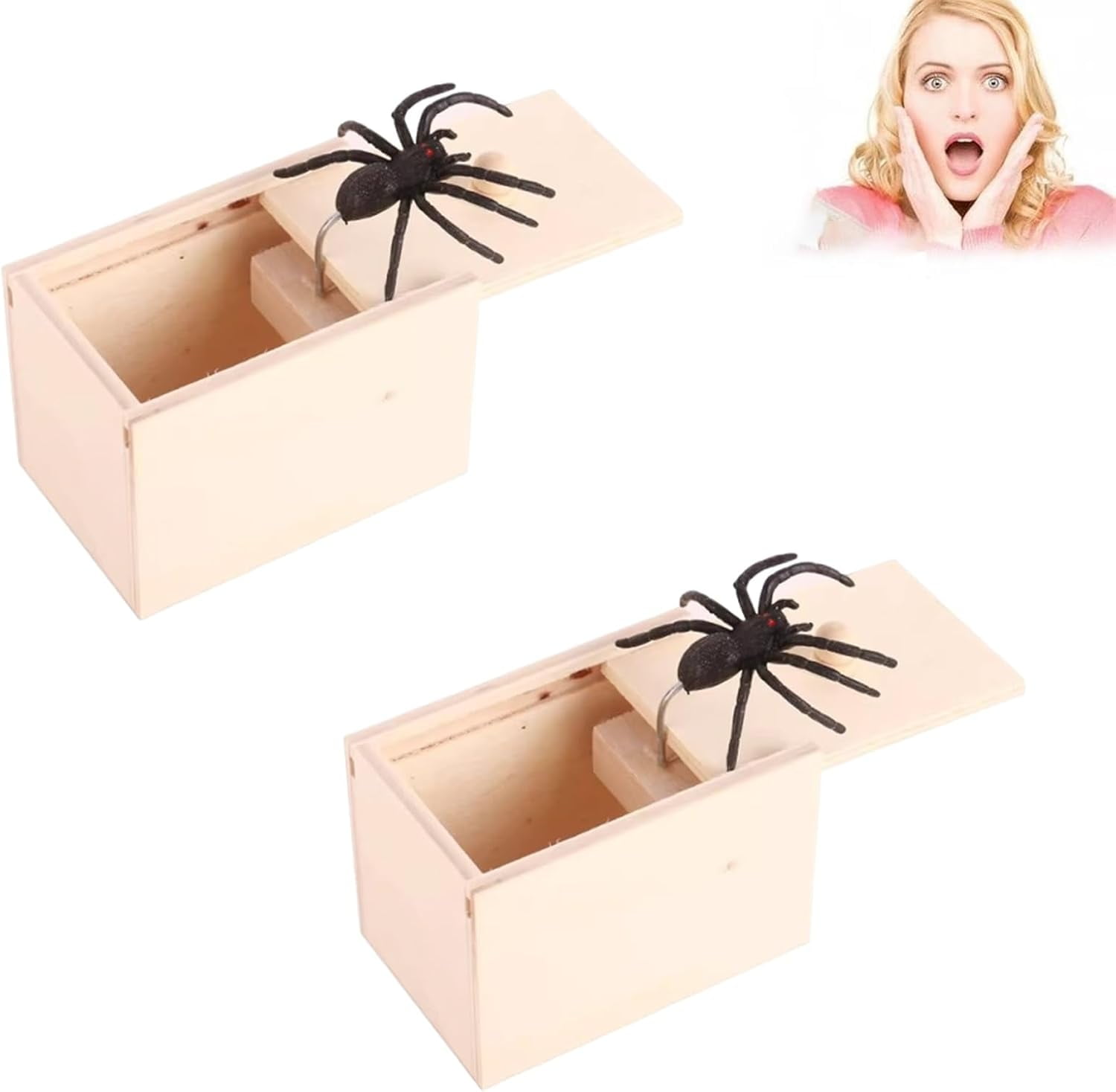Spider in a Box Prank, Super Funny Crazy Prank Gift Box Spider for ...