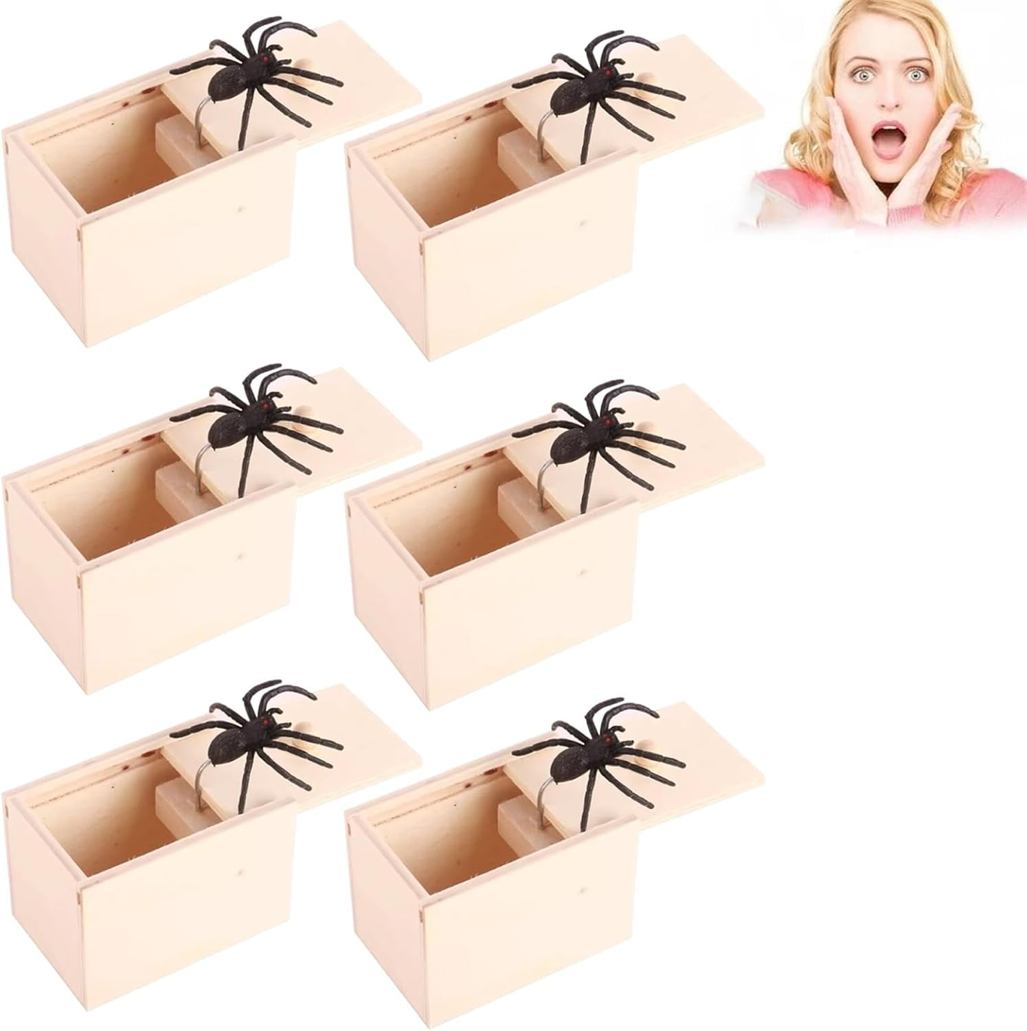 Spider in a Box Prank, Super Funny Crazy Prank Gift Box Spider for ...