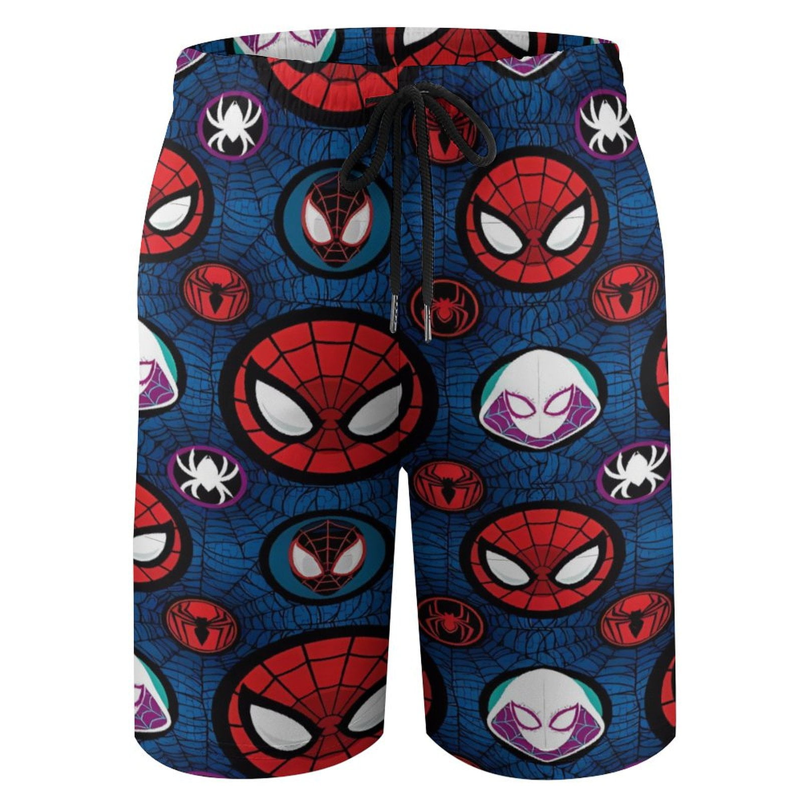 Spider Cool man Boys Swim Trunks with Pocket Quick Dry Swimwear Swim ...