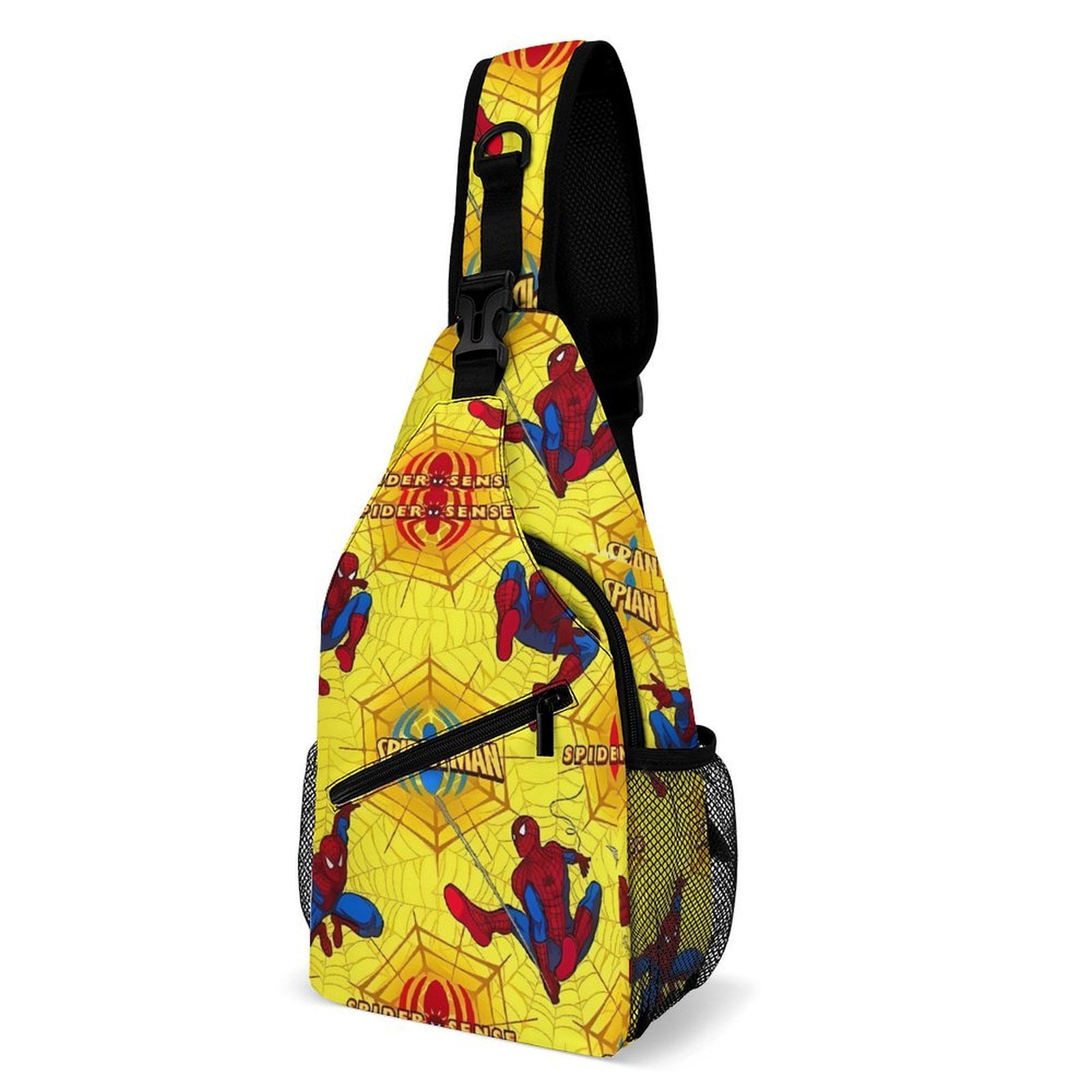 Spider Cool man Crossbody Backpack For Men Women Sling Bag Cartoon ...