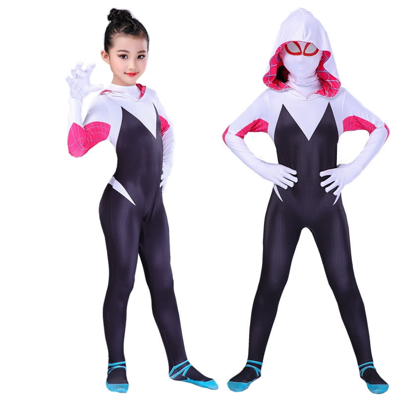 Spider Costume for Girls Superhero Costume Suits Girls Superhero ...
