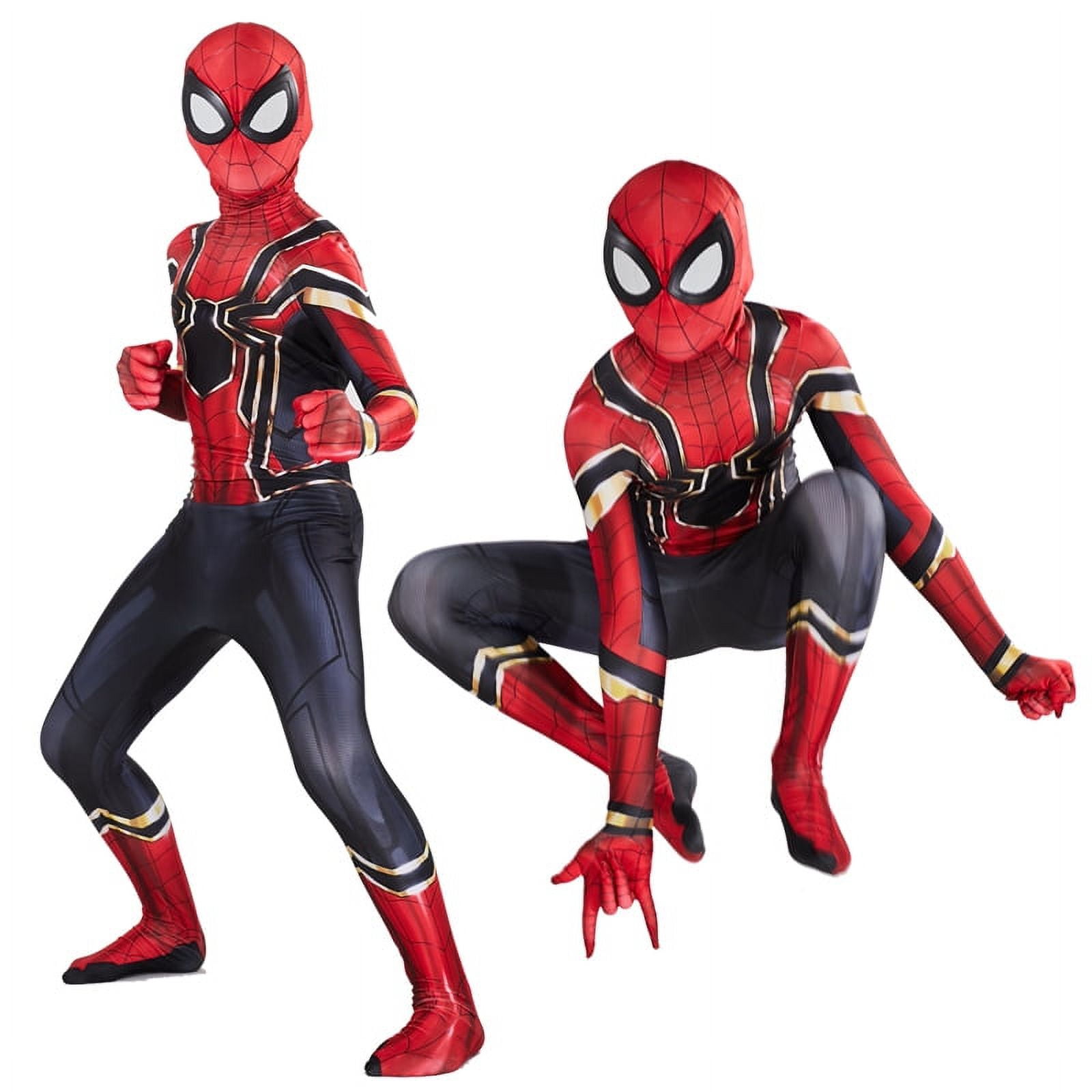 Spider Costume for Kids Superhero Costume Suits Kids Superhero Cosplay ...