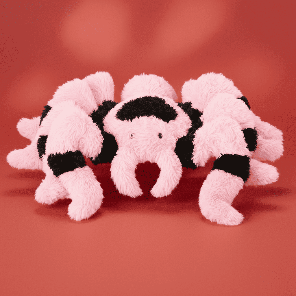 Spider Cute Adorable Plush Cuddly Toy, 45inch Giant Huggable Pink ...