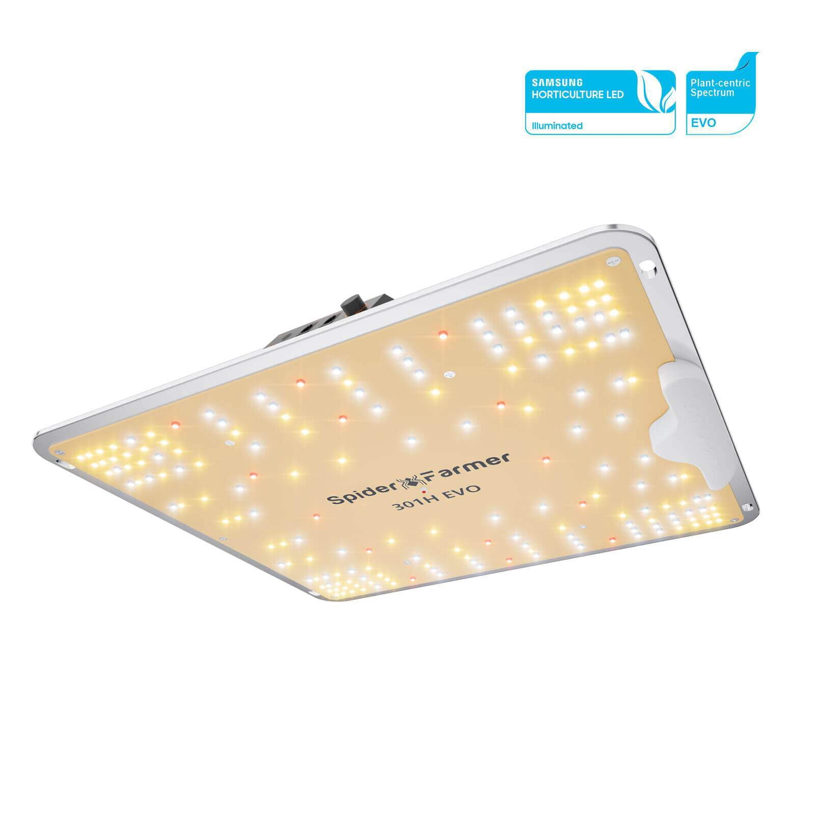 Spider Farmer SF1000 LED Grow Light with Dimmer Knob for Indoor Plant ...