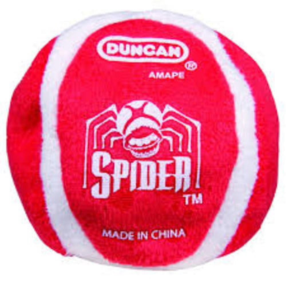 Spider Footbag 6 Panel - Red and White - Walmart.com