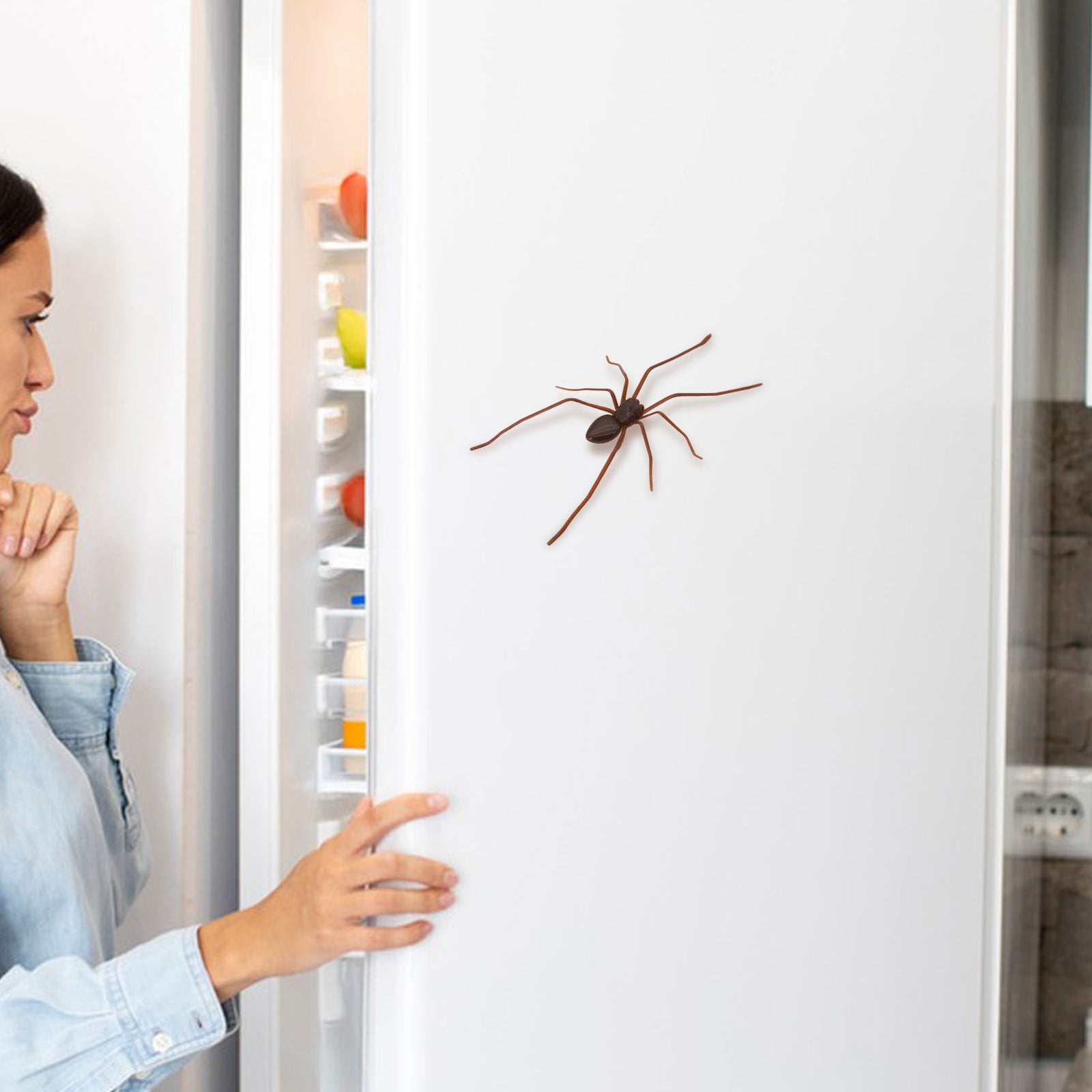 Spider Fridge Magnet,3D Realistic Giant House Spider Fridge Magnet ...