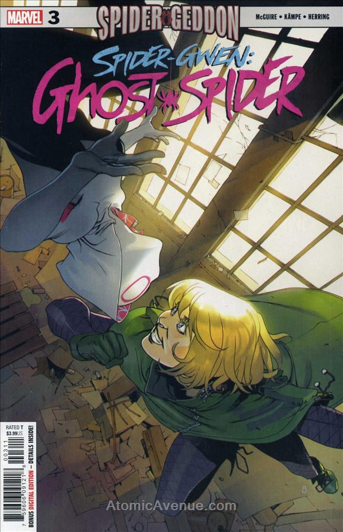 Spider-Gwen: Ghost-Spider #3 VF ; Marvel Comic Book - Walmart.com