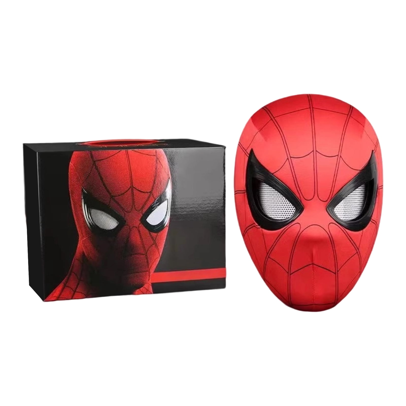 Spider Hero Mechanical Eyes Homecoming Mask - Super Hero Full Mask ...