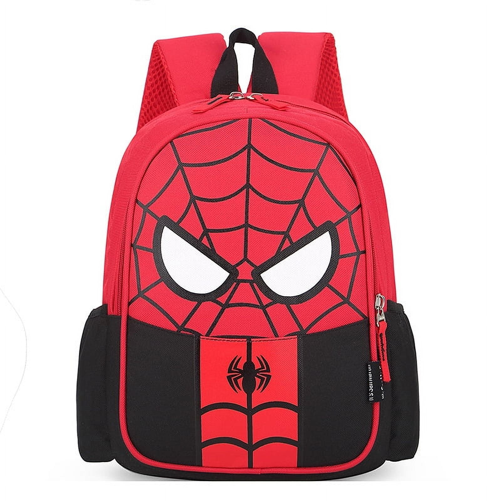 Spider Kids Preschool Lightweight Cartoon Backpack, Red - Walmart.com