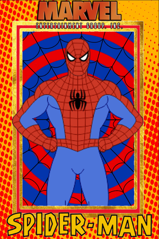 Spider-Man 1967 Poster 24x36 - Vintage Marvel Animation Classic ...