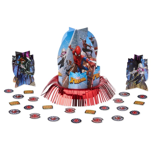 Spider-Man 2 Birthday Party Table Decoration Kit - Walmart Business ...