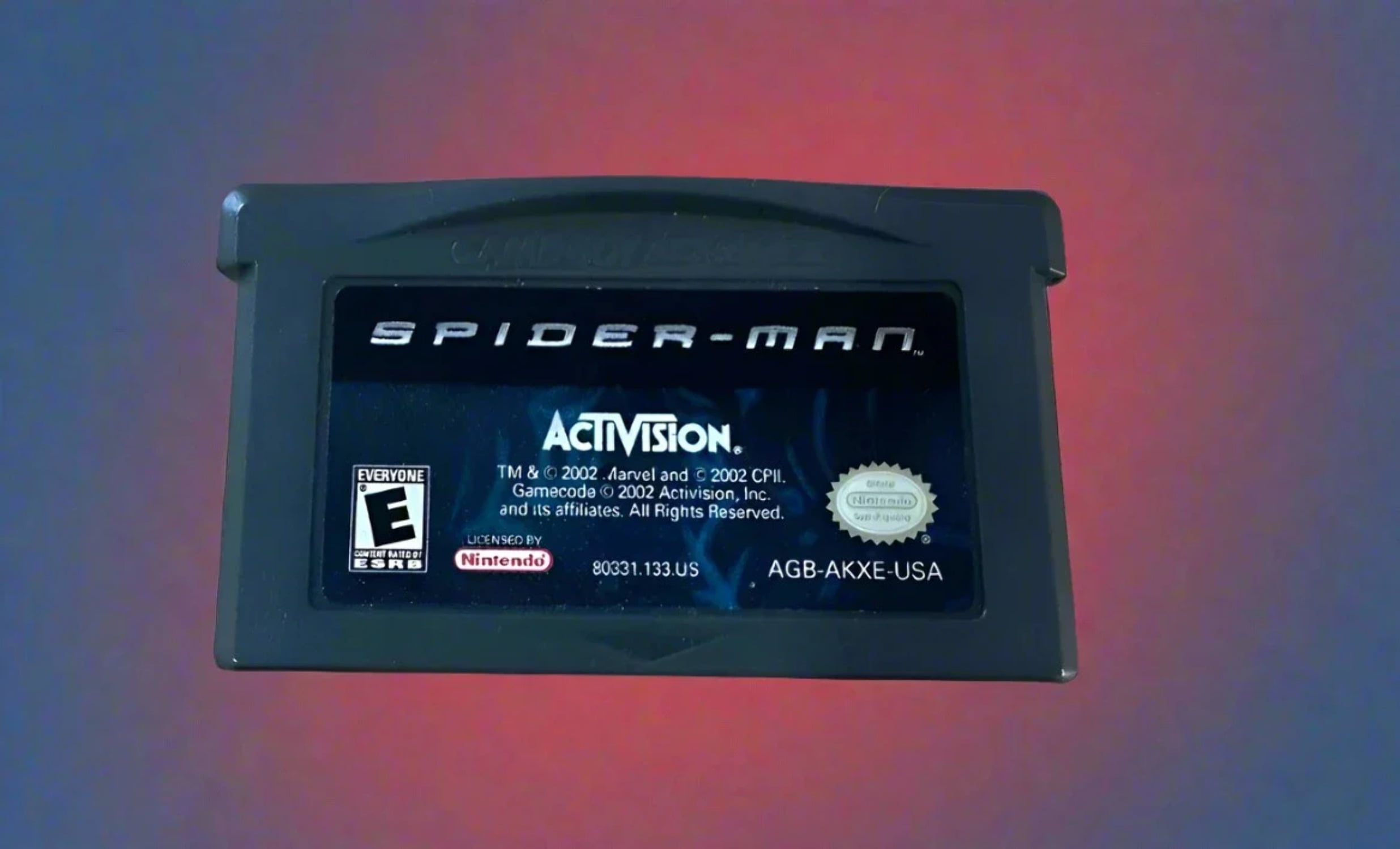Spider Man Gameboy Advance