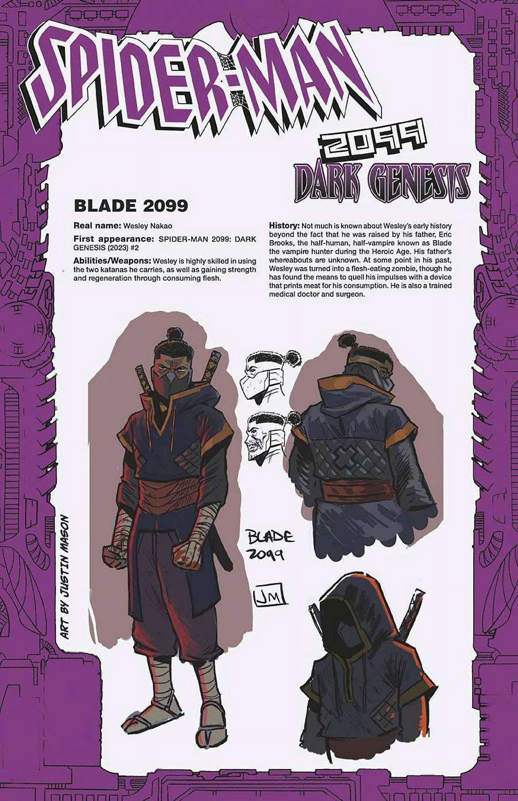 Spider-Man 2099: Dark Genesis #2C VF ; Marvel Comic Book - Walmart.com