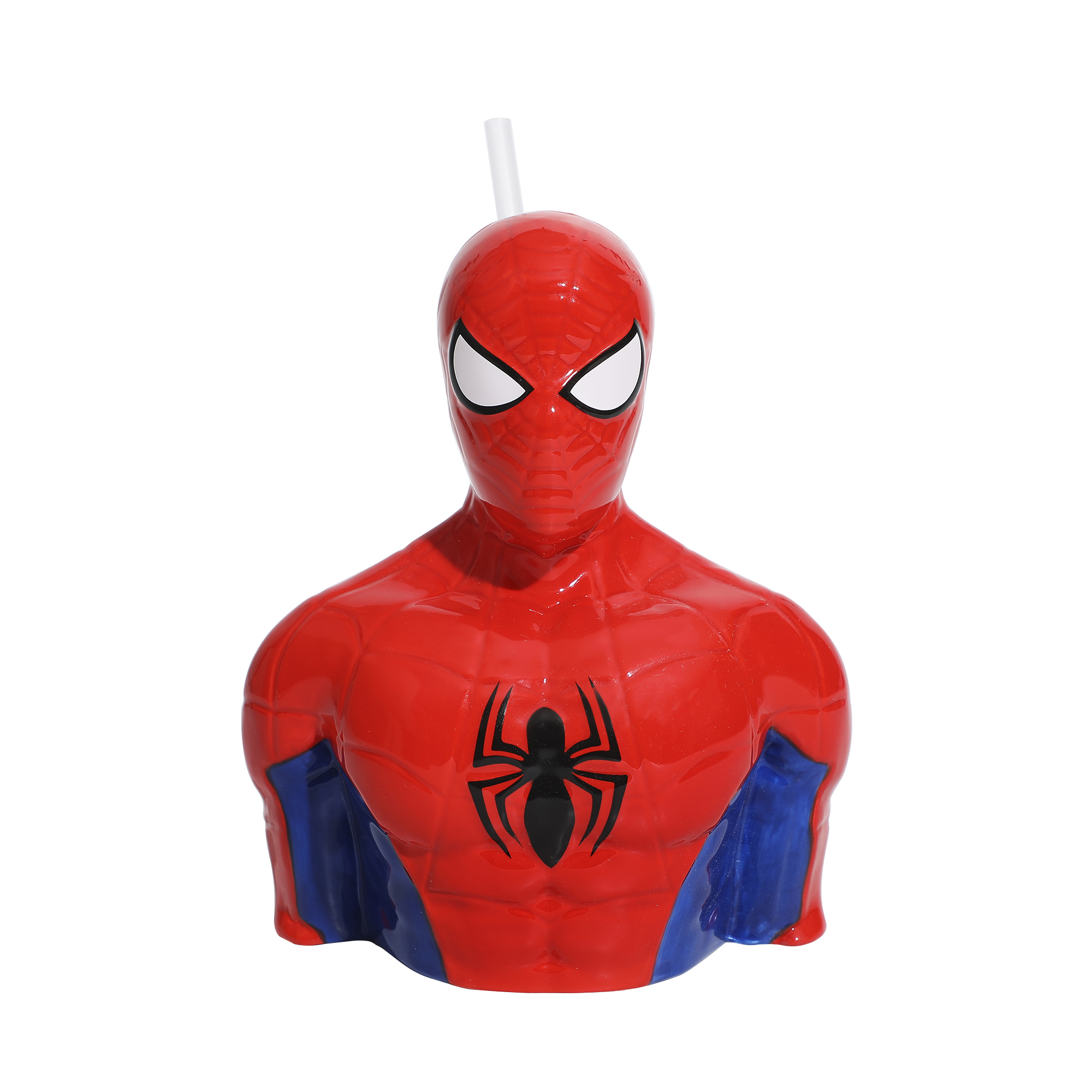 Spider-Man 26 Oz. Collectible Sculpted Character Ceramic Sipper ...