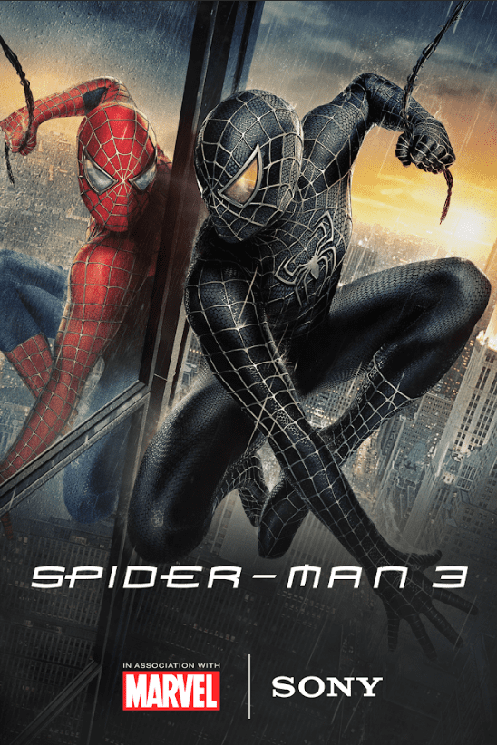 Spider-Man 3 2007 24x36 Poster Iconic Marvel Superhero Film with Tobey Maguire - Walmart.com