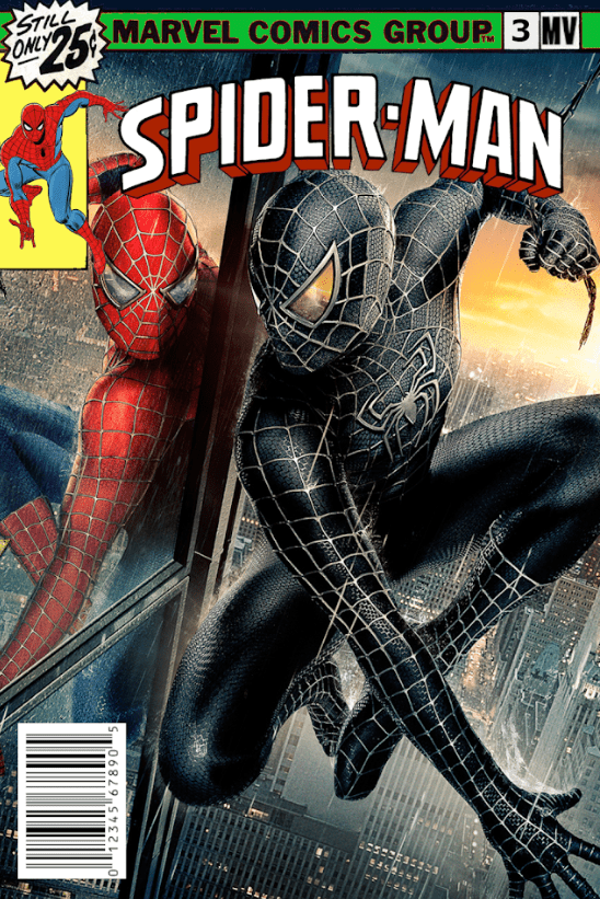 Spider-Man 3 2007 Movie Poster 24x36 Tobey Maguire Action Superhero ...