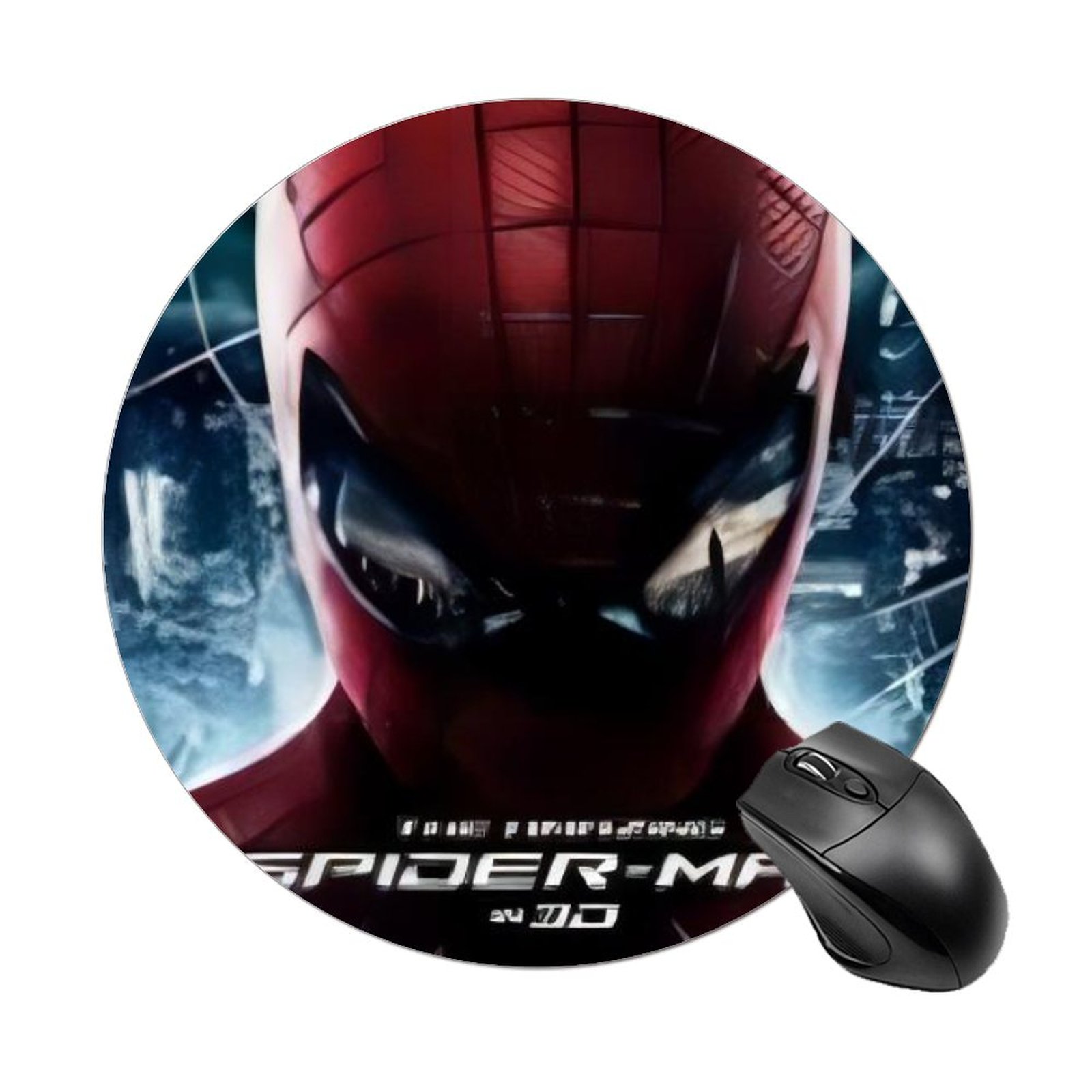 Spider Man 32Spider Man Small Mouse Pad, Cute Funny Round Mousepad with ...
