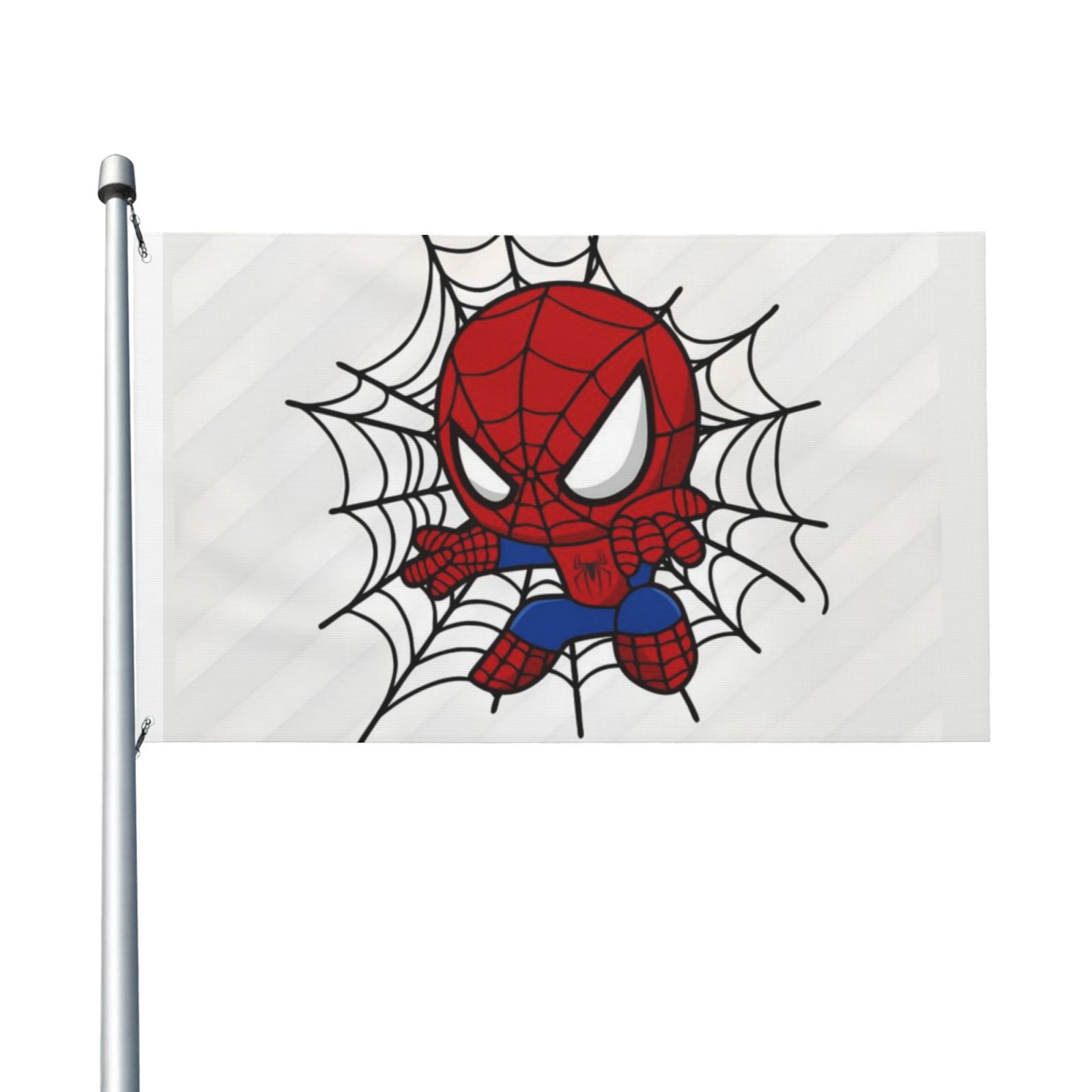 Spider-Man 3x5ft Face Flag Fade Proof Holiday Fall Flag Outdoor Banner ...
