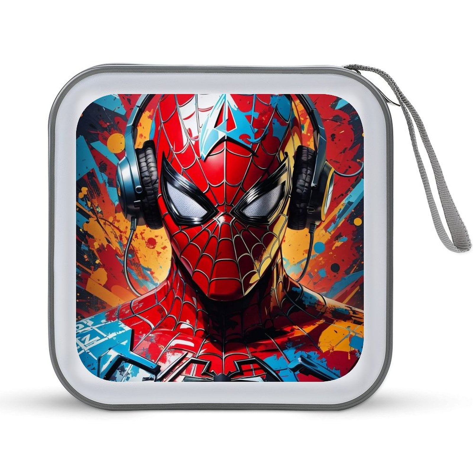 Spider-Man 40 Capacity CD Cases, Large DVD/VCD Storage Box, Portable ...