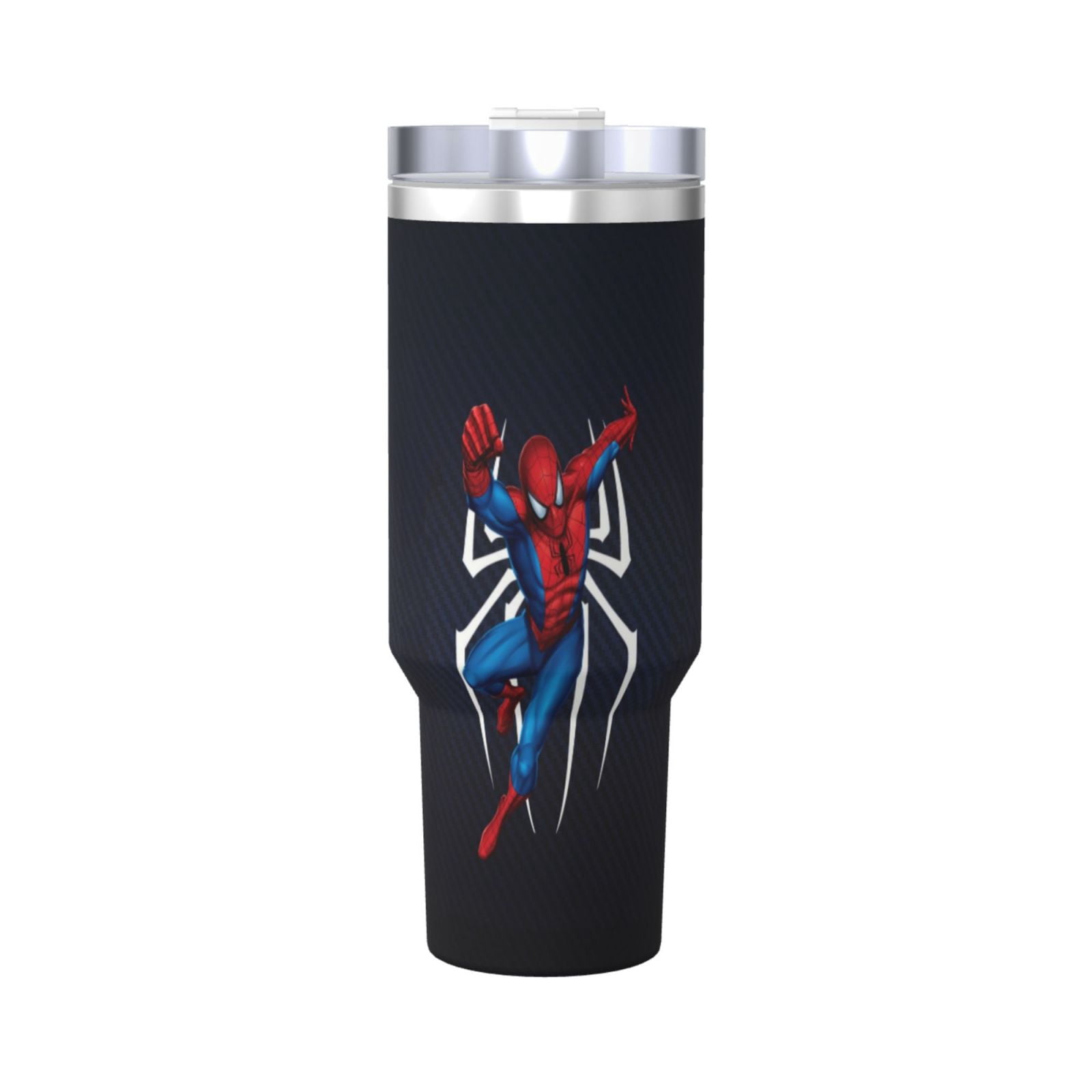 Spider-Man 40 oz Tumbler with Handle,Insulated Tumblers with Lid and ...
