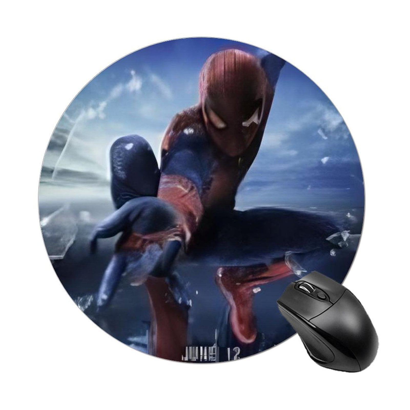 Spider Man 46Spider Man Small Mouse Pad, Cute Funny Round Mousepad with ...